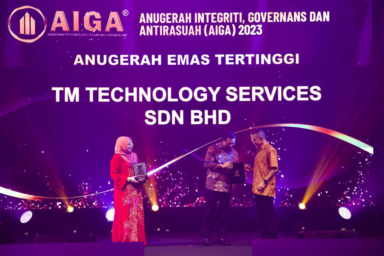 Majlis Anugerah Integriti, Governans dan Antirasuah (AIGA) 2023 - Institut Integriti Malaysia
