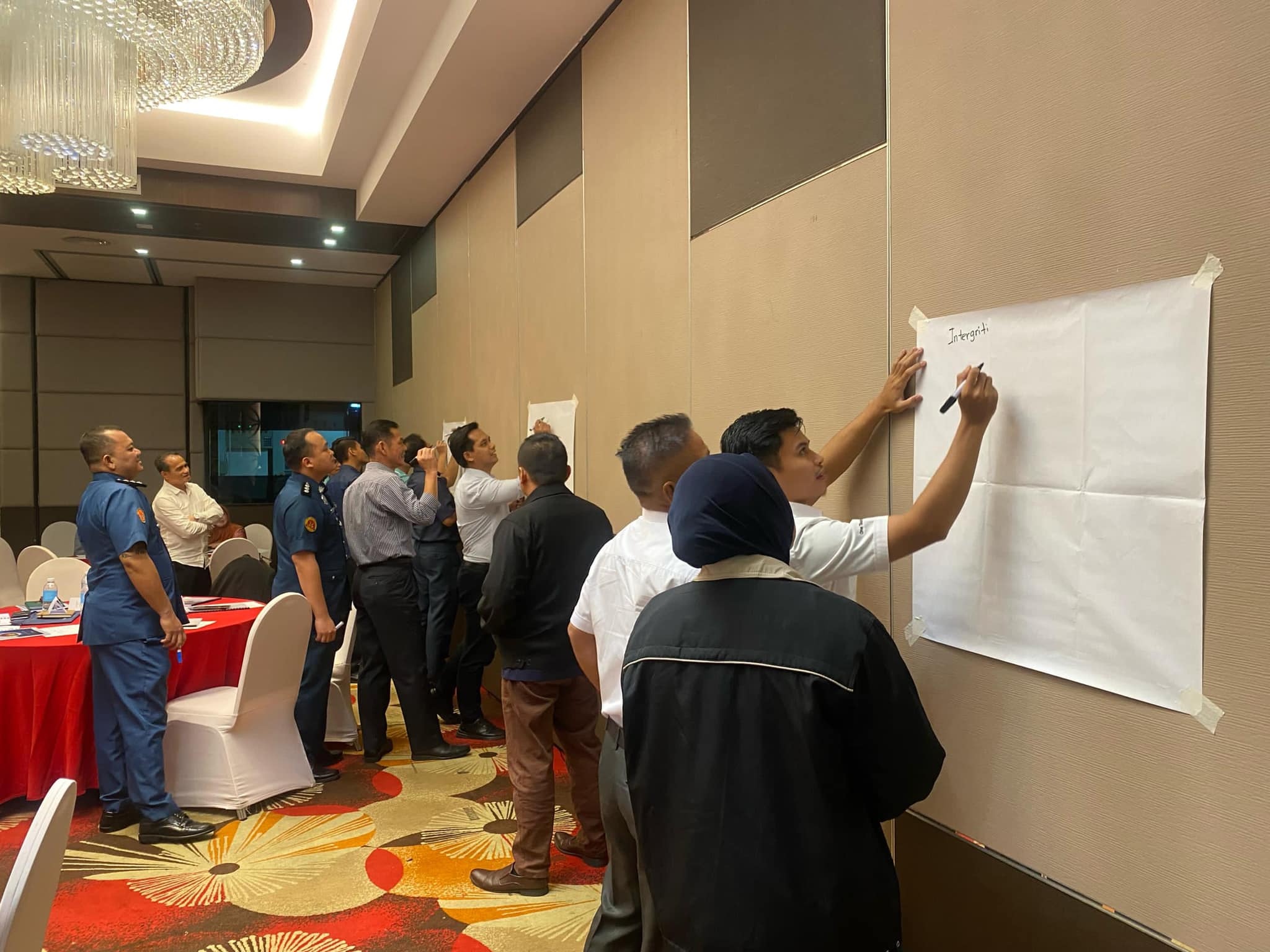 Latihan Modul Integriti Penguat Kuasa Sarawak (MIPS) anjuran Unit ...