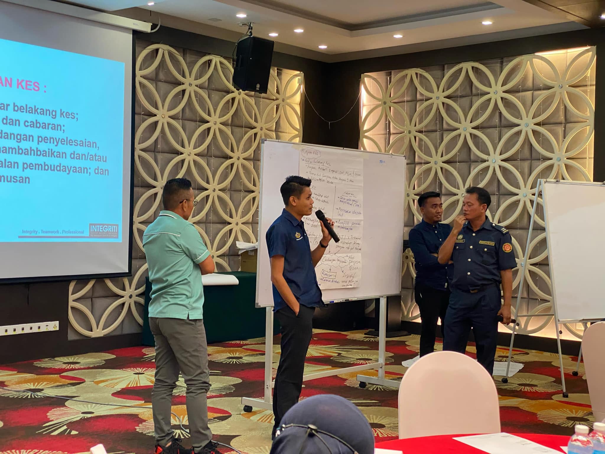 Latihan Modul Integriti Penguat Kuasa Sarawak (MIPS) anjuran Unit ...