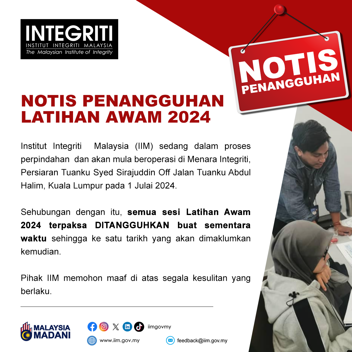 Institut Integriti Malaysia – Institut Integriti Malaysia