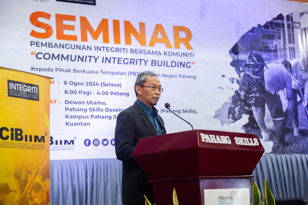 Seminar Pembangunan Integriti Bersama Komuniti “Community Integrity ...